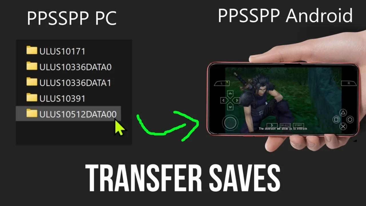 How to Transfer PPSSPP Saves from PC to PPSSPP Android