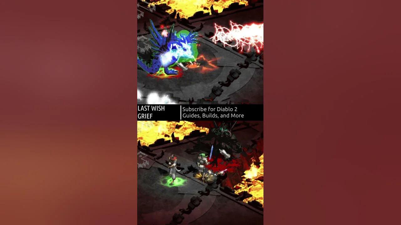 Diablo 2 Smiter Weapons: Last Wish vs Grief #shorts #d2versus