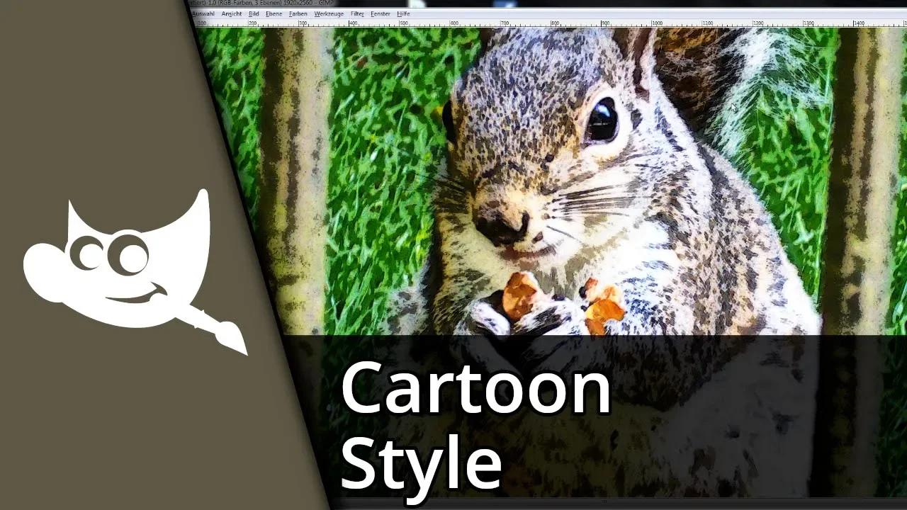 Gimp Cartoon Filter (Cartoon- und Gemälde-Style) Tutorial