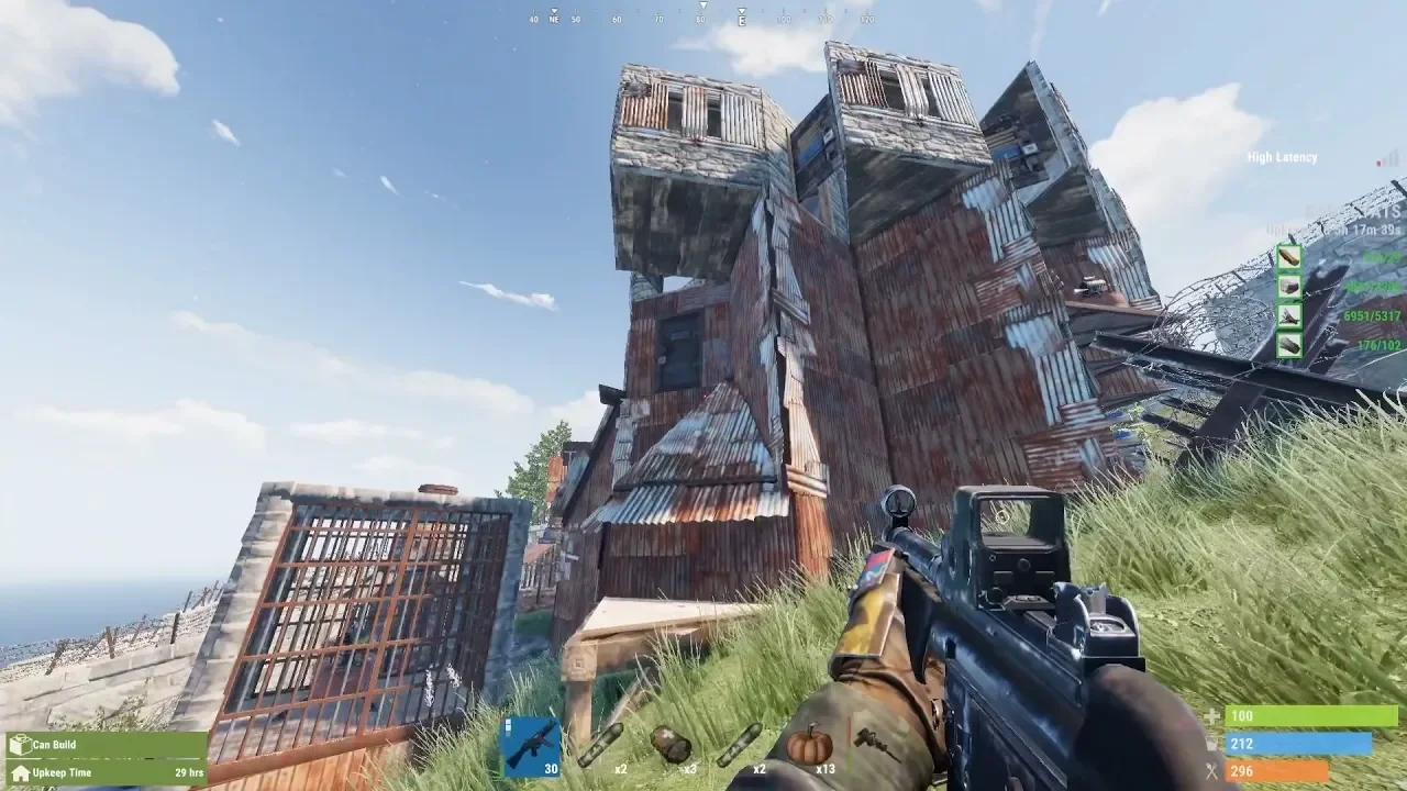 What max progression as a solo in Rust console looks like! (1k hours)