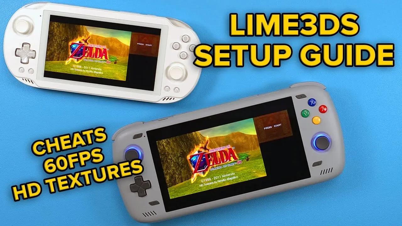 Lime3DS Android Ultimate Setup Guide // Cheats, 60FPS, HD Texture Packs & More!