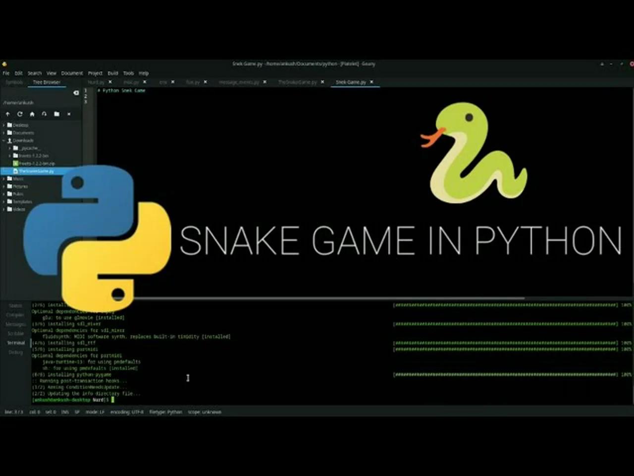 Nokia Snake Game in Python 🐍