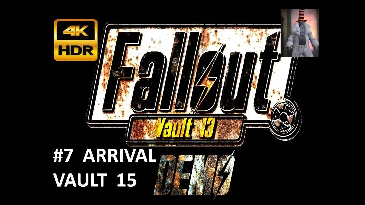 FALLOUT VAULT 13 | Arrival Vault 15 | 4K HDR