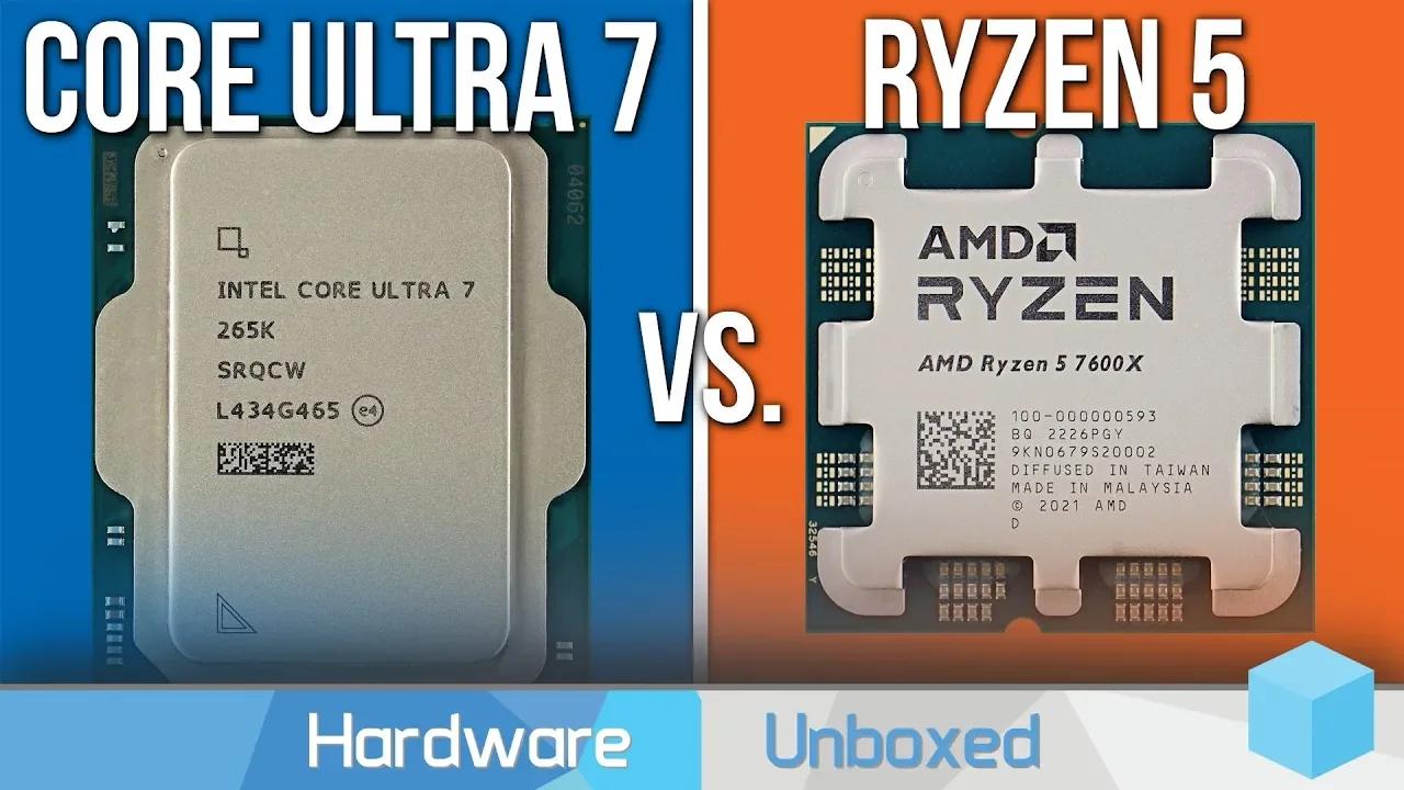 CPU/GPU Scaling: Core Ultra 7 265K or Ryzen 5 7600X? (RTX 5090, 5080 ...