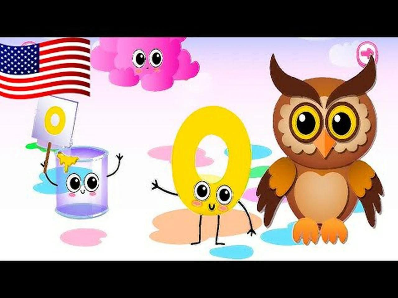 Super Abc in English Bini Bambini, Learn Alphabet, Letter O