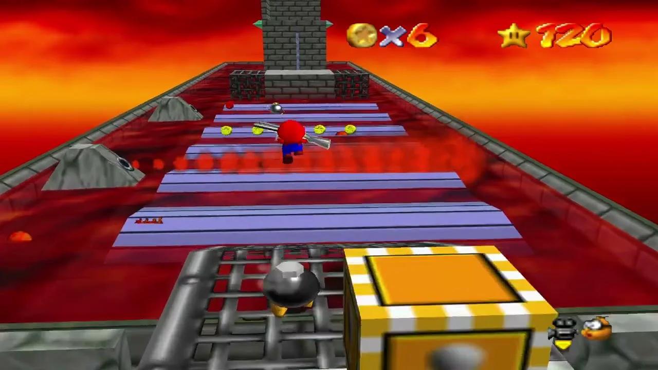 Super Mario 64 (1080p) [Shotgun Mario Remaining RA] - Gold Medalist [NC]