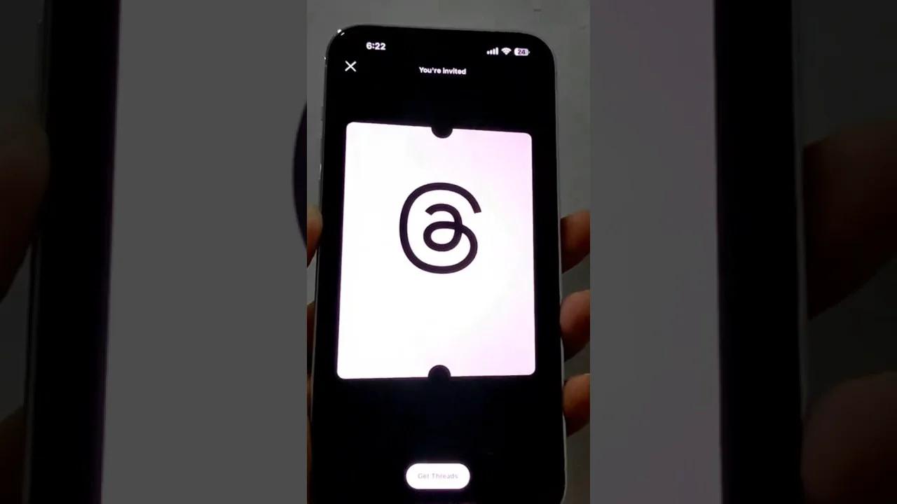 How to get Threads QR code!