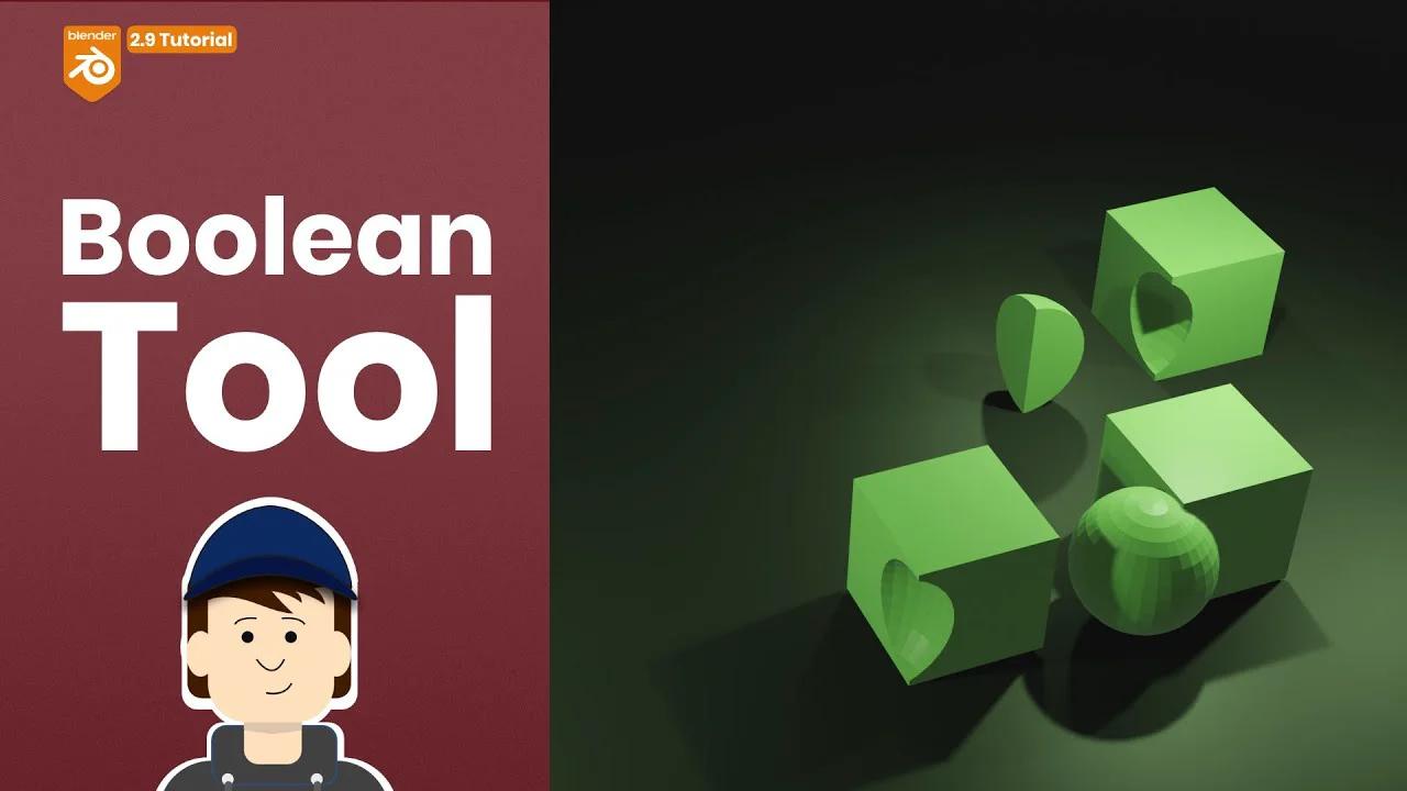 How to Use the Boolean Tool in Blender [2.91]
