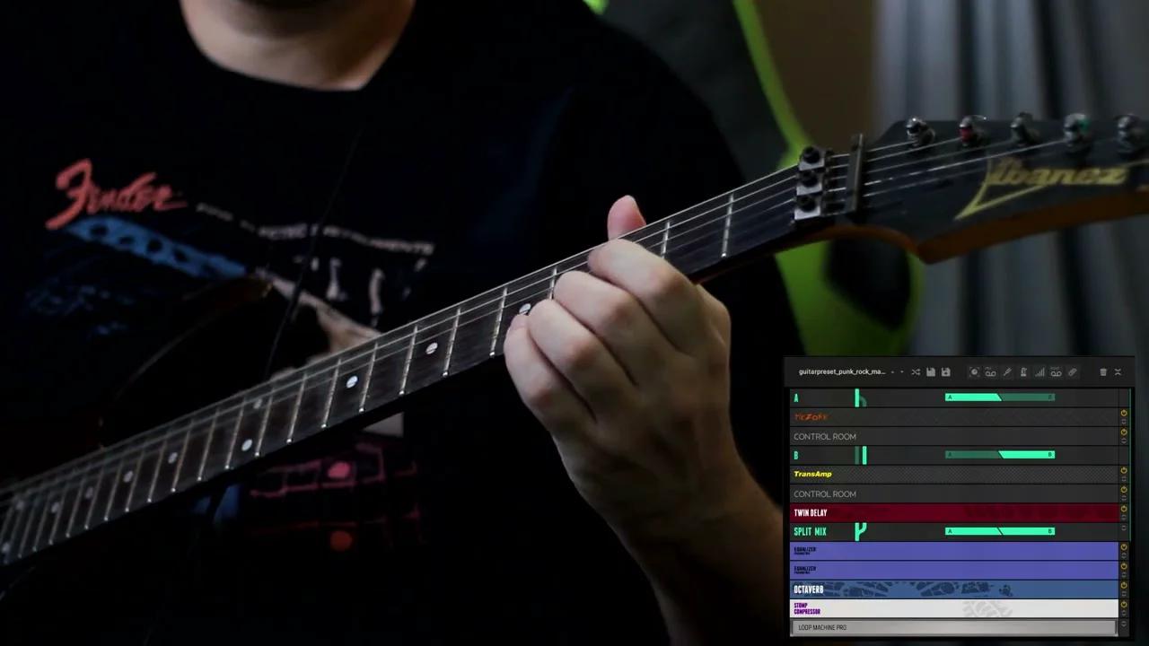Guitar Tone Pop Punk Rock Preset on Guitar Rig 7