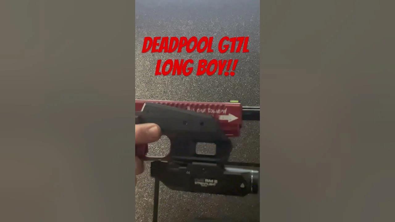 Deadpool Glock 17L..The Long Boy!! #glock #gun