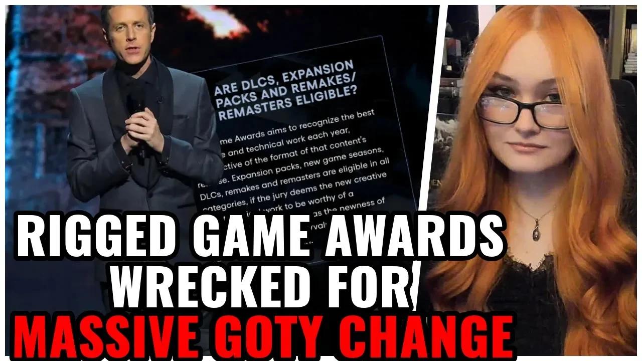 Rigged Game Awards WRECKED For Allowing DLC & Remasters On GOTY Nominee List & The Jury Gets Hidden