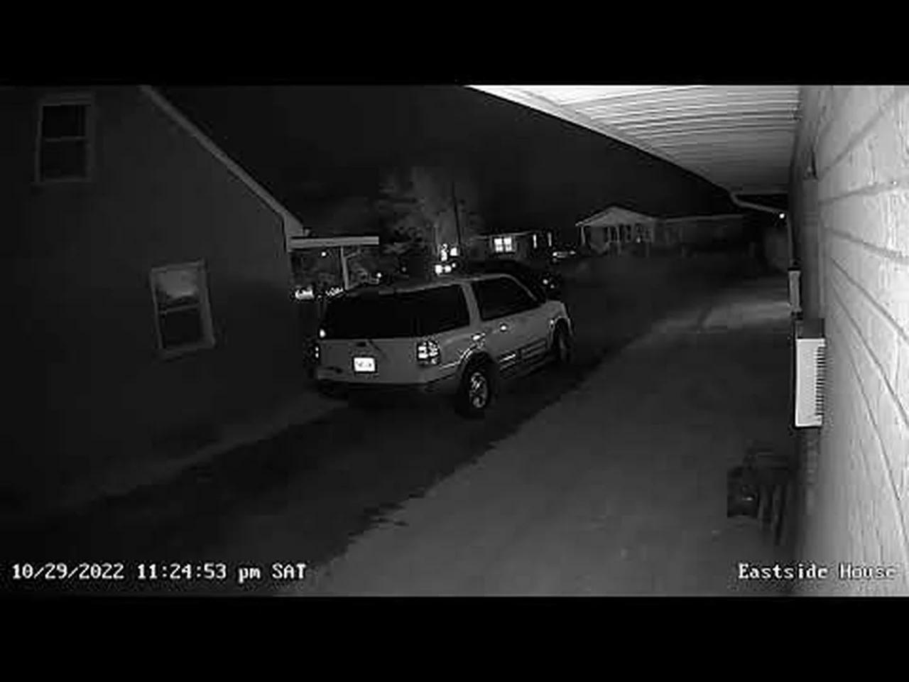 Very Strange Incident Caught On Reolink Security Cameras