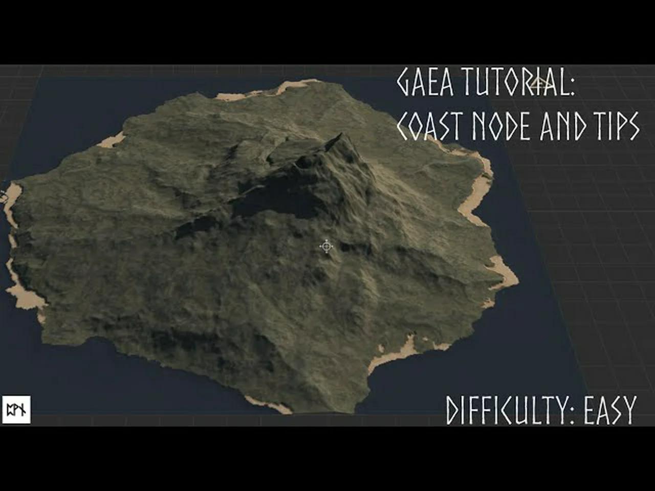Gaea Tutorial: Coast Node