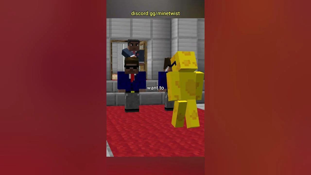 minecraft but i become secret service 😱 #shorts