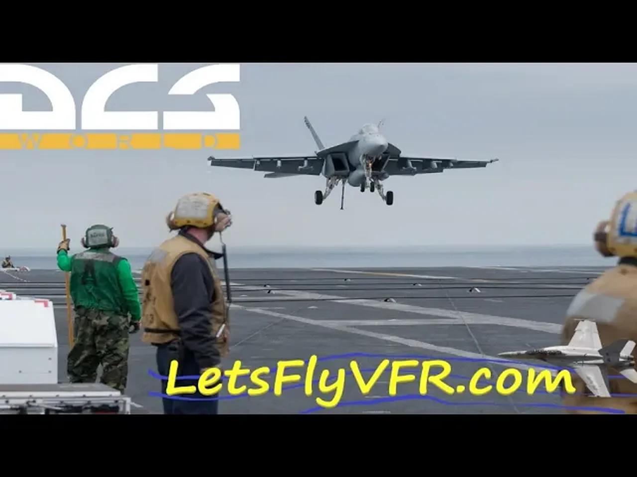 F18 Carrier Landing Practice | DCS | Digital Combat Simulator | CHALLENGING FLIGHT