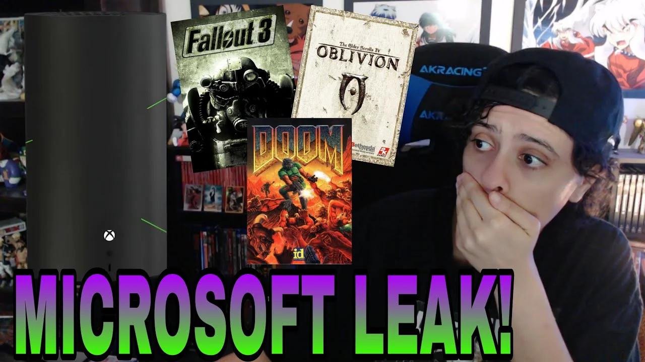 Massive Microsoft Leak New Xbox Series X Oblivion Fallout 3