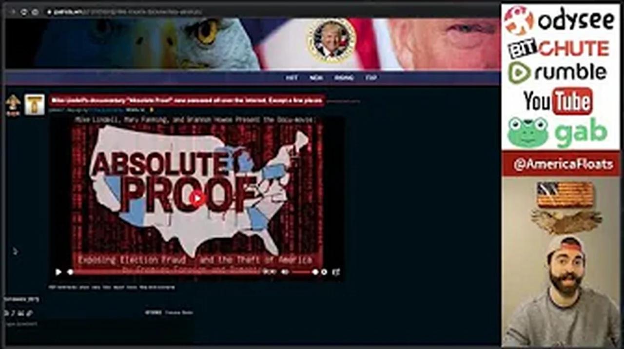 PSA: Mike Lindell's Documentary "Absolute Proof" WITH EVIDENCE On ...