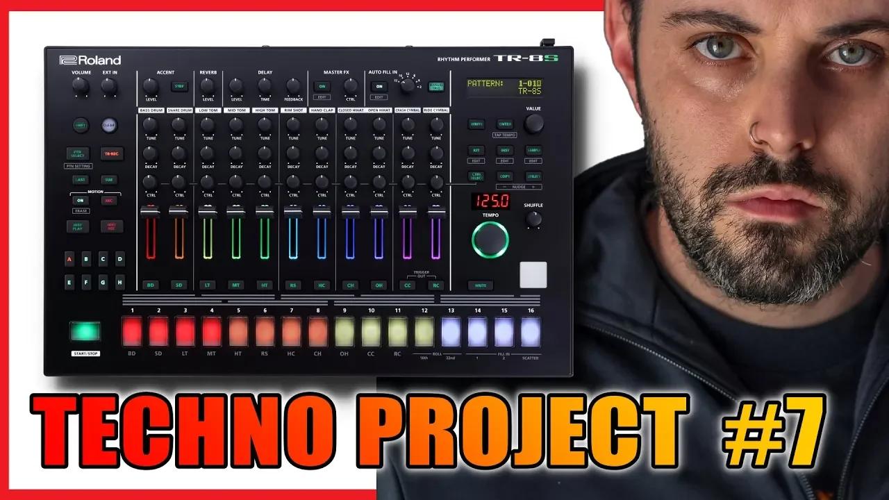 💥💥ROLAND TR-8S V2.5.1 - TECHNO PROJECT #7 💥💥