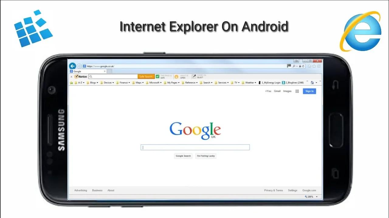 How to install Internet Explorer On Any Android Device With Exagear ...