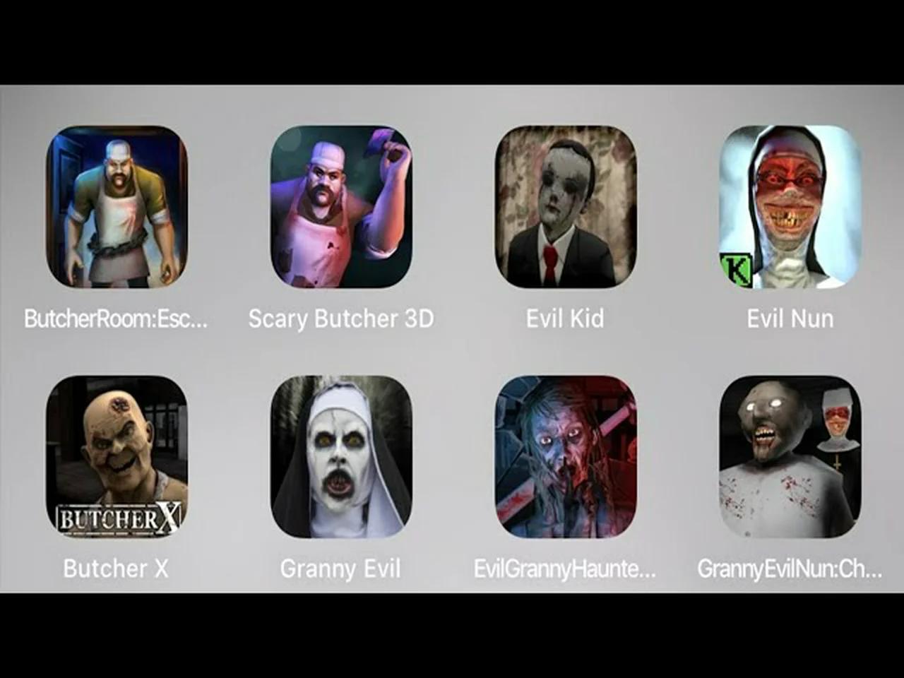 Butcher Room | Evil Kid | Slender 2 | Butcher X | Scary Butcher 3D ...