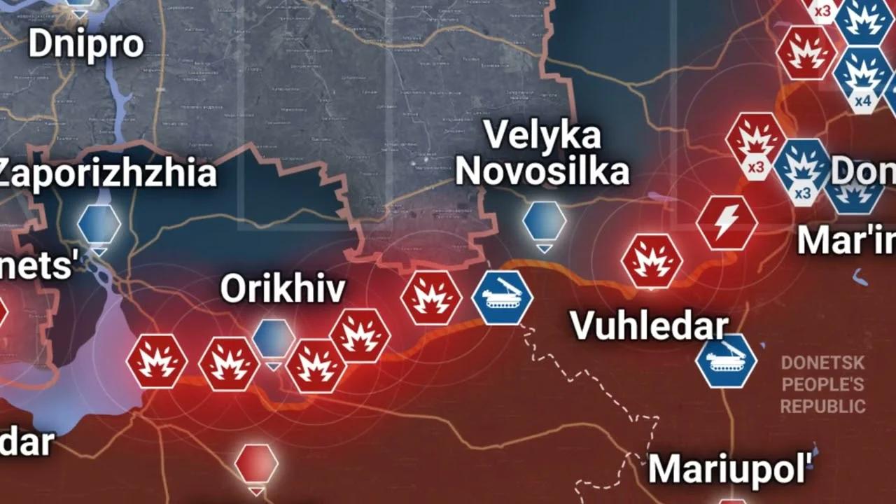 Ukraine Russian War Chronicle, Rybar Map for December 19, 2022 Ukraine ...