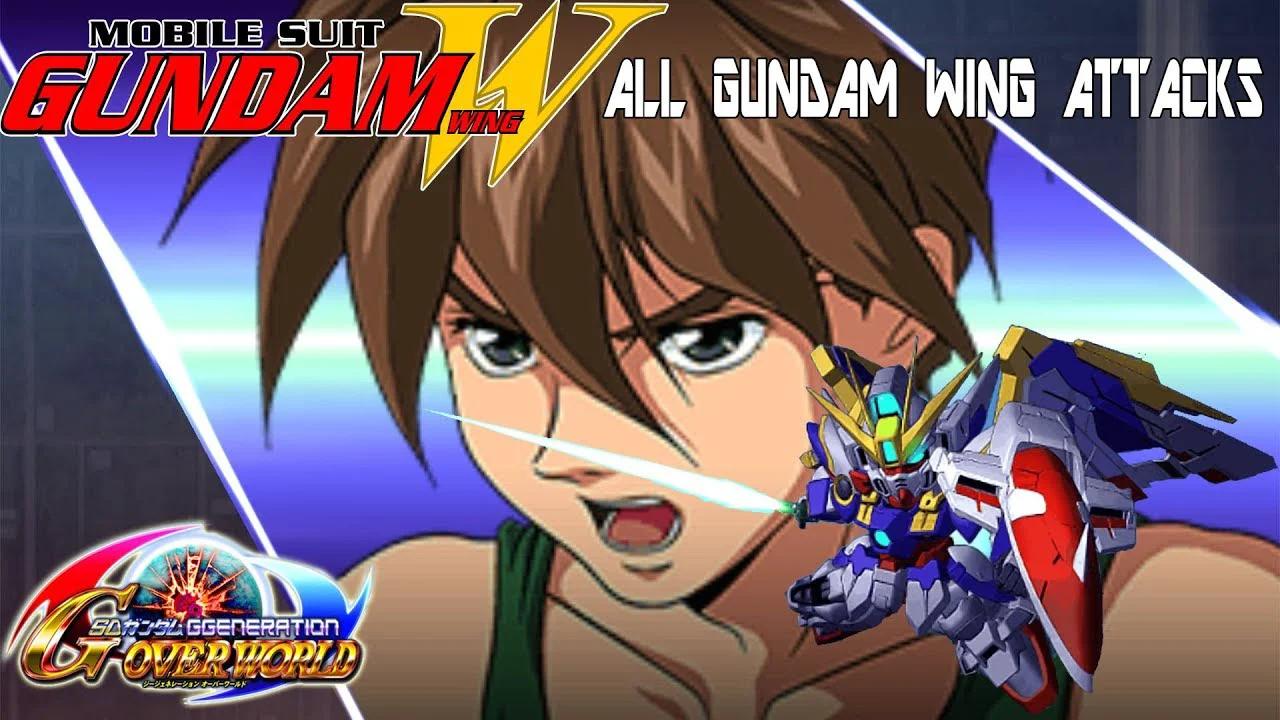 ALL WING GUNDAM ATTACKS [ SD GUNDAM G GENERATION OVERWORLD ]