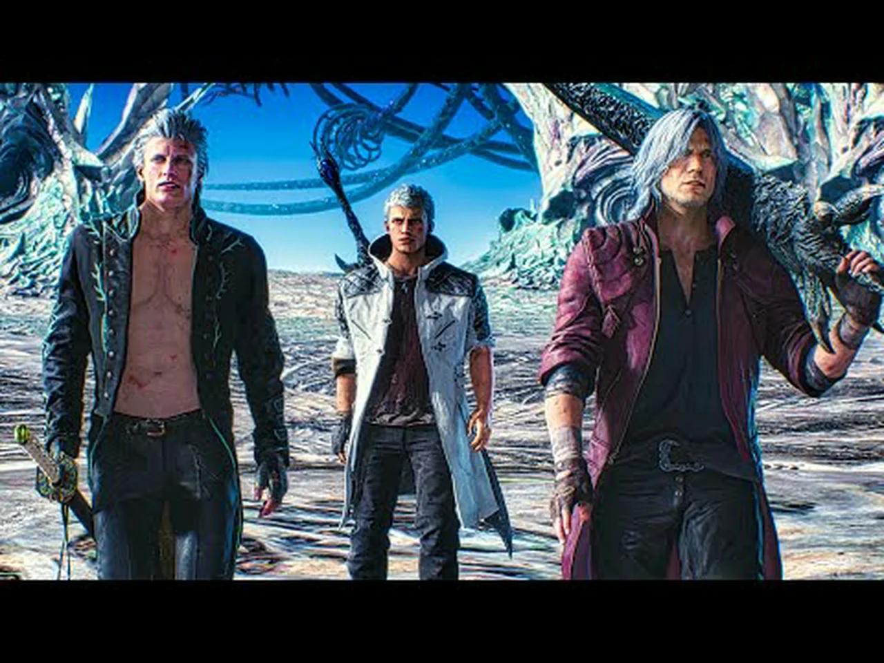 Devil May Cry 5 Final Boss Fight & ENDING + Secret Ending Scene 4K ULTRA HD