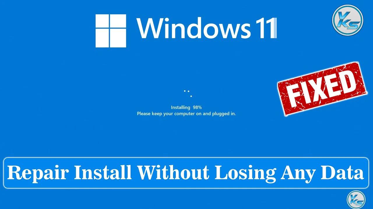 How To Repair Install Windows 11 Without Losing Any Data