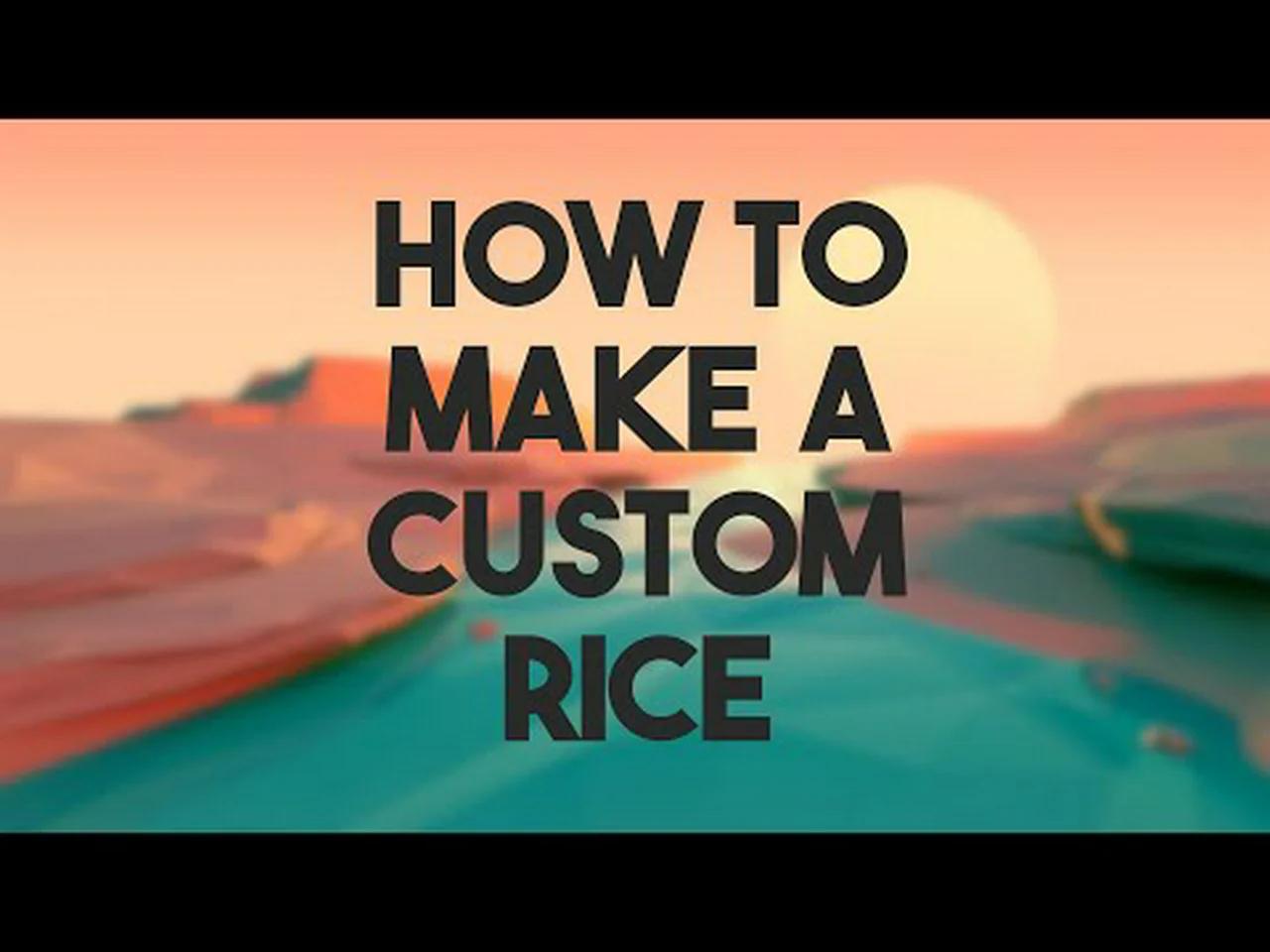Creating a Custom Rice for i3WM and Polybar