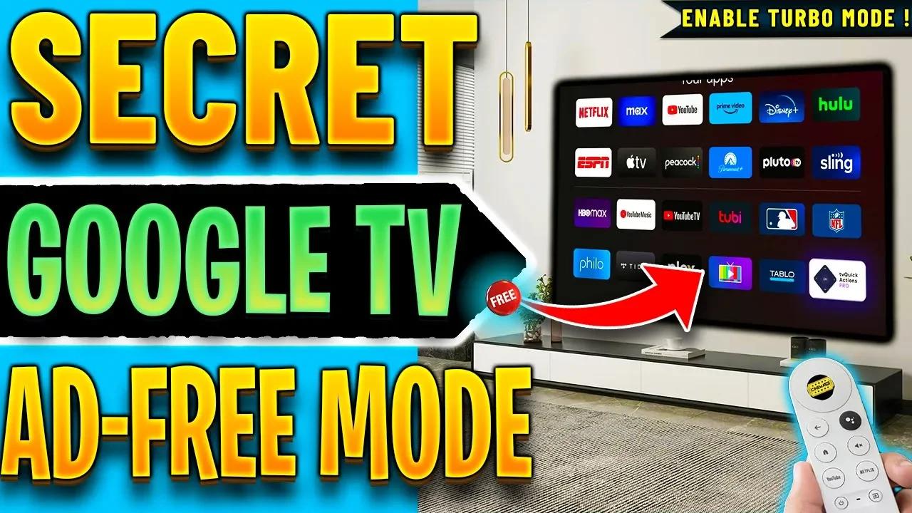 🔴Secret Google TV Mode That Wipes Out All Ads