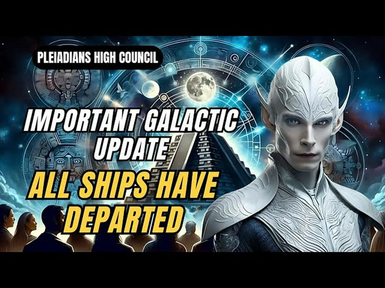 All ships have departed: Important Galactic Update from Commander ...