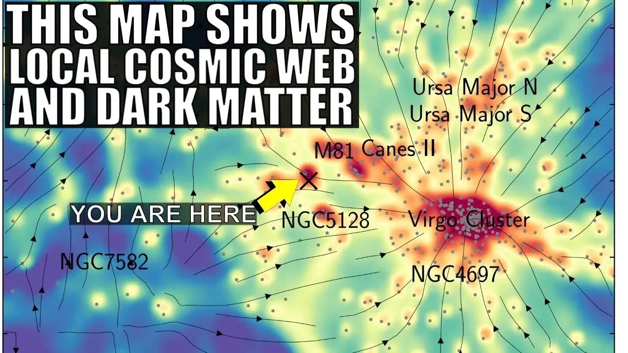 Scientists Create a Local Map of Cosmic Web and Dark Matter
