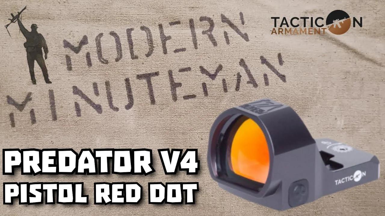 Tacticon Predator V4 Pistol Red Dot Sight (High Value/wallet friendly ...