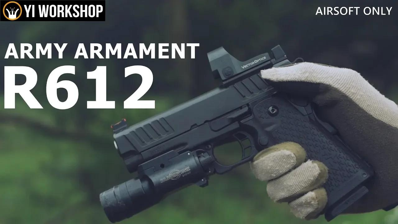 Army Armament R612 UNBOX & REVIEW開箱與評測