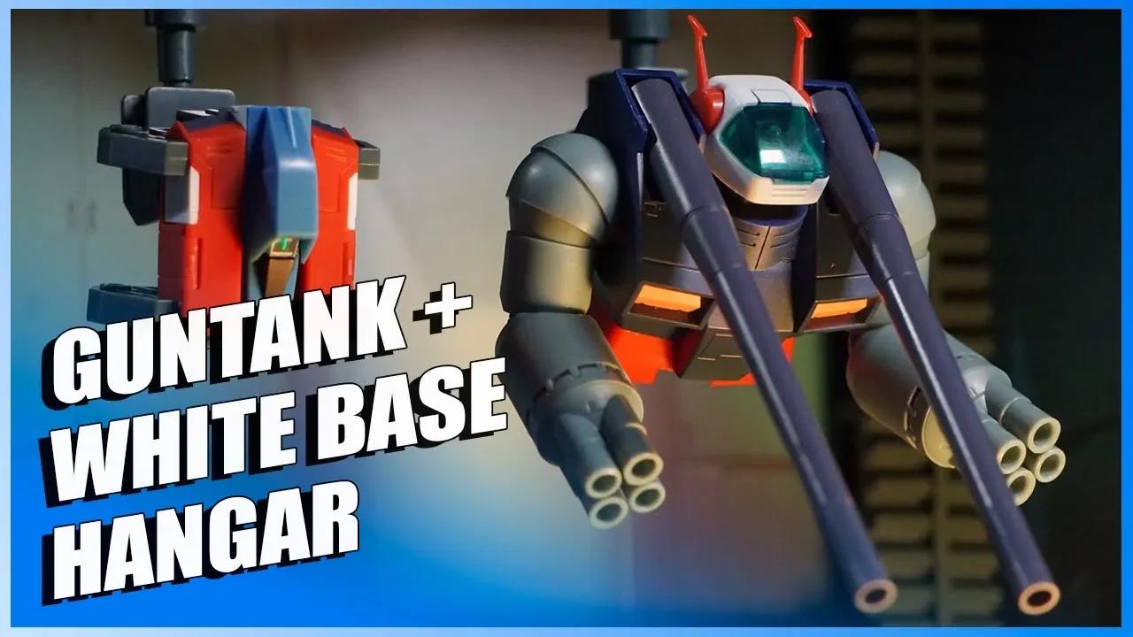 Robot Spirits Guntank & White Base Hangar [Gundam Action Figure Review