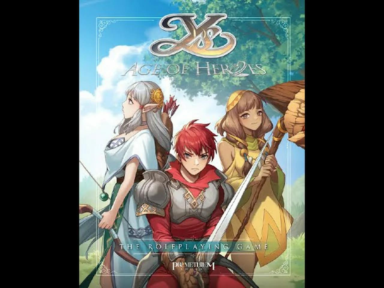 Ys: Age of Heroes TTRPG review pt1: Introduction