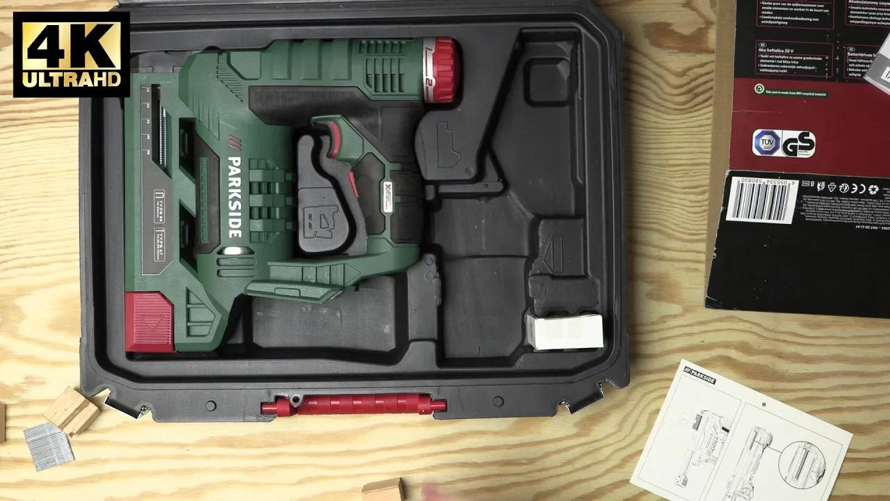Lidl Parkside 20V Akku Tacker PAT 20 Li A1