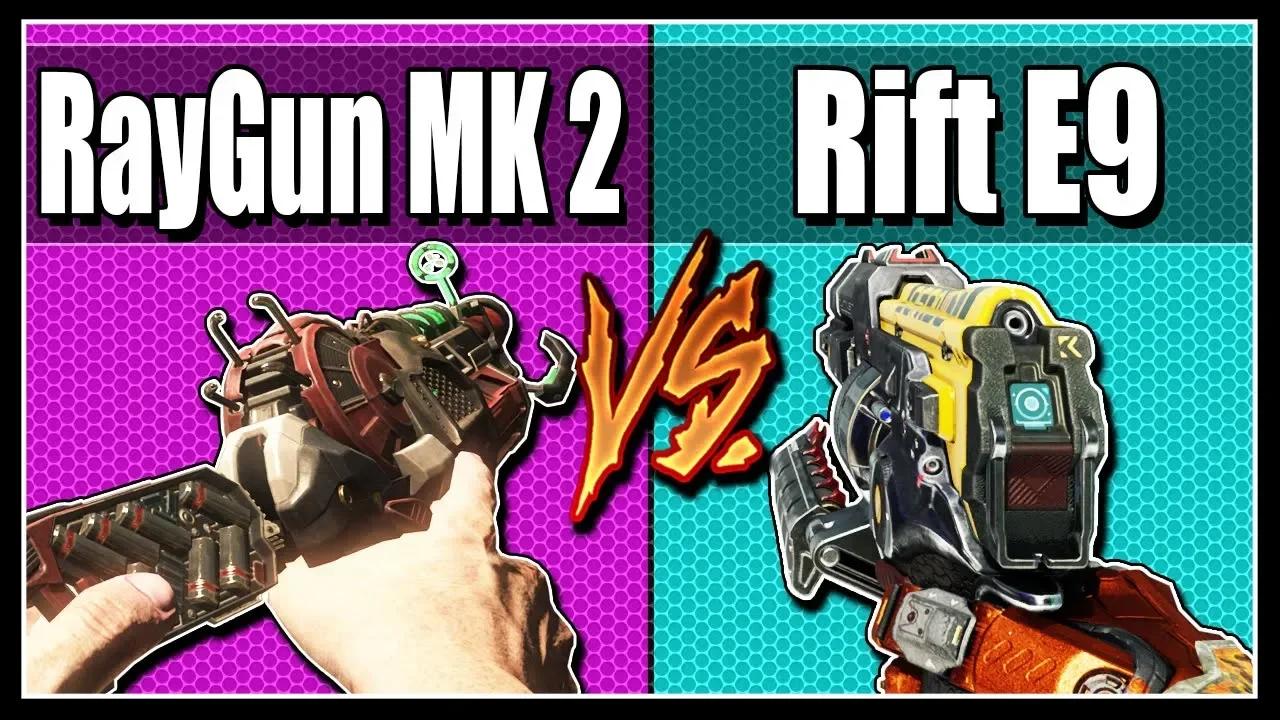 RAYGUN MK 2 v.s RIFT E9 - Call Of Duty BO2, BO3 ZOMBIES