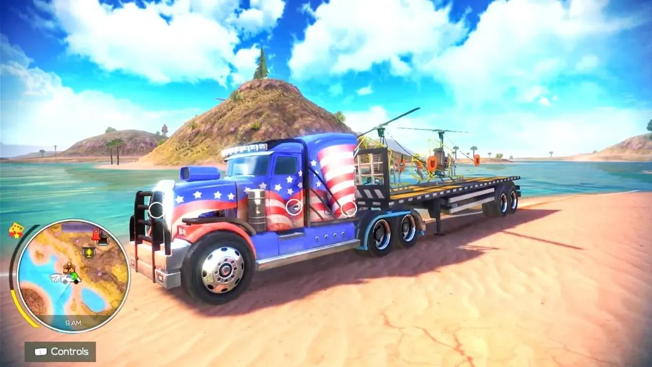 MAXIMUS Truck Transporting Ultralight Helicopter! - Off The Road ...