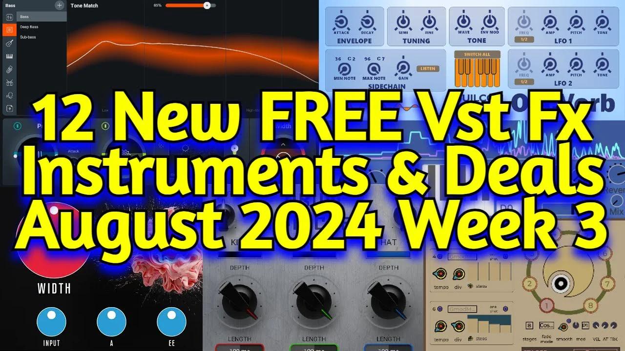 12 Best New FREE VST Effect Plugins, Vst Instruments, Sample Packs ...