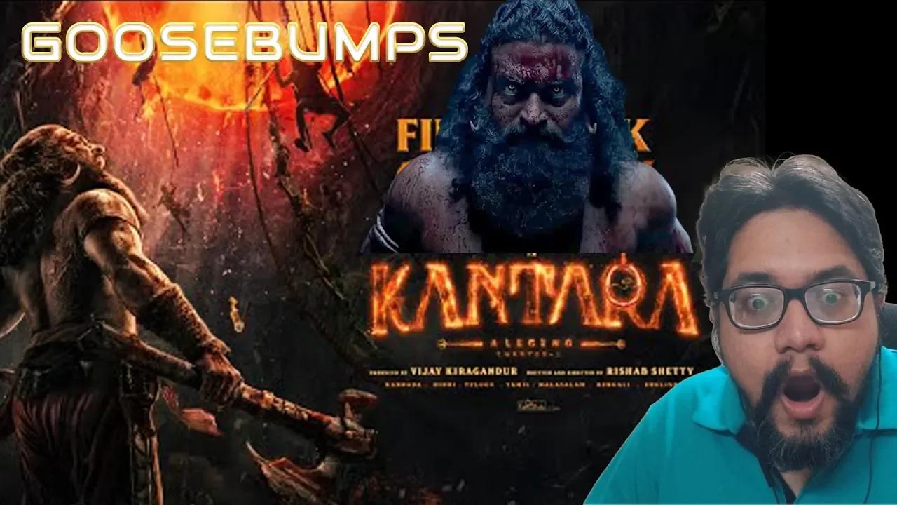 Kantara Chapter-1 First Look REACTION | RishabShetty | Hombale Films