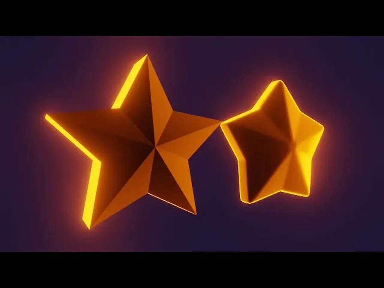 How to Build or not to Build a star in Blender 3.0