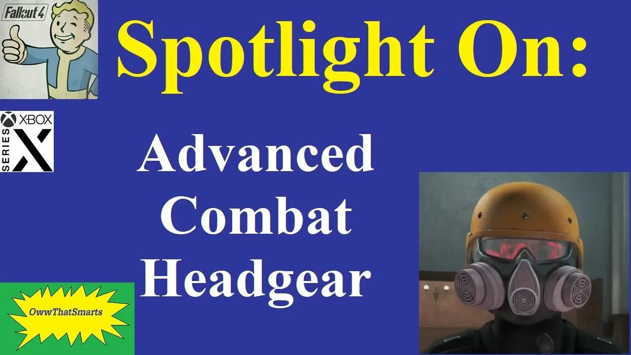 Fallout 4 (mods) - Spotlight On: Advanced Combat Headgear