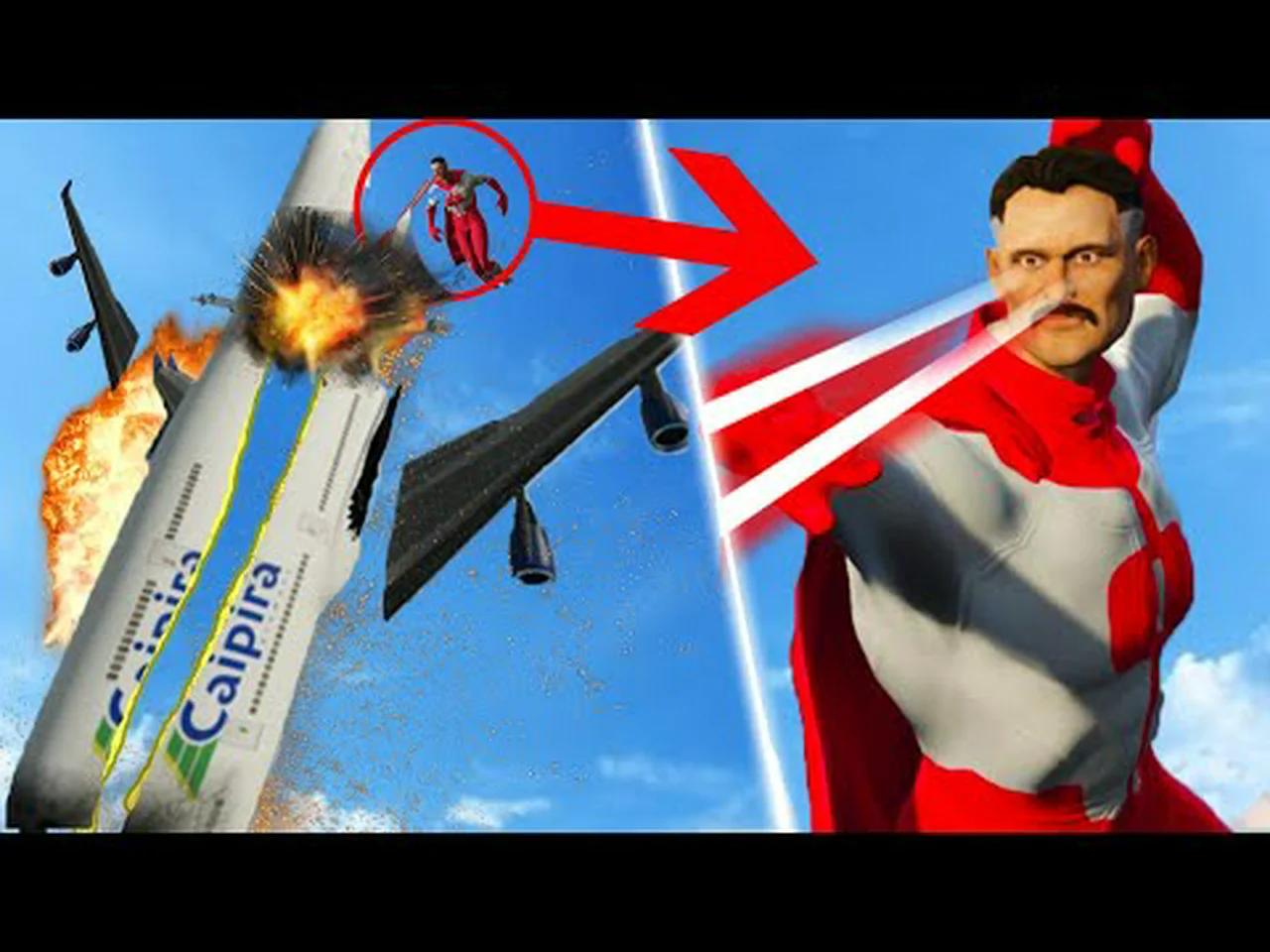 Playing as OMNI MAN (GTA 5 Mods - Most OP Hero)
