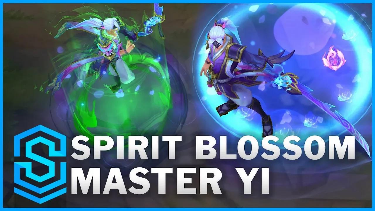 Spirit Blossom Master Yi Skin Spotlight - Pre-Release - League of Legends