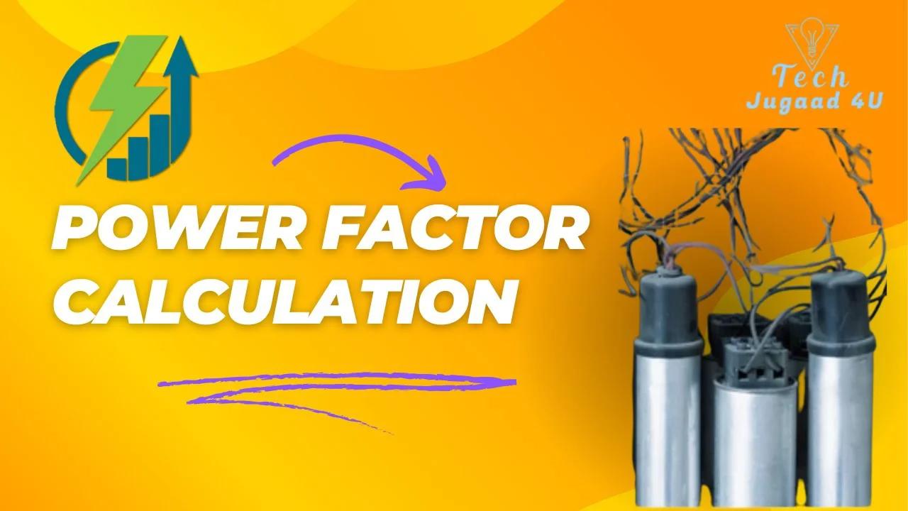 Power factor calculation | power factor kaise nikaale | power factor ...