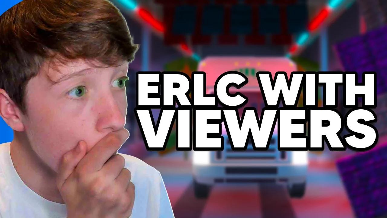 🔴ROBLOX ERLC WITH VIEWERS! | !Profile