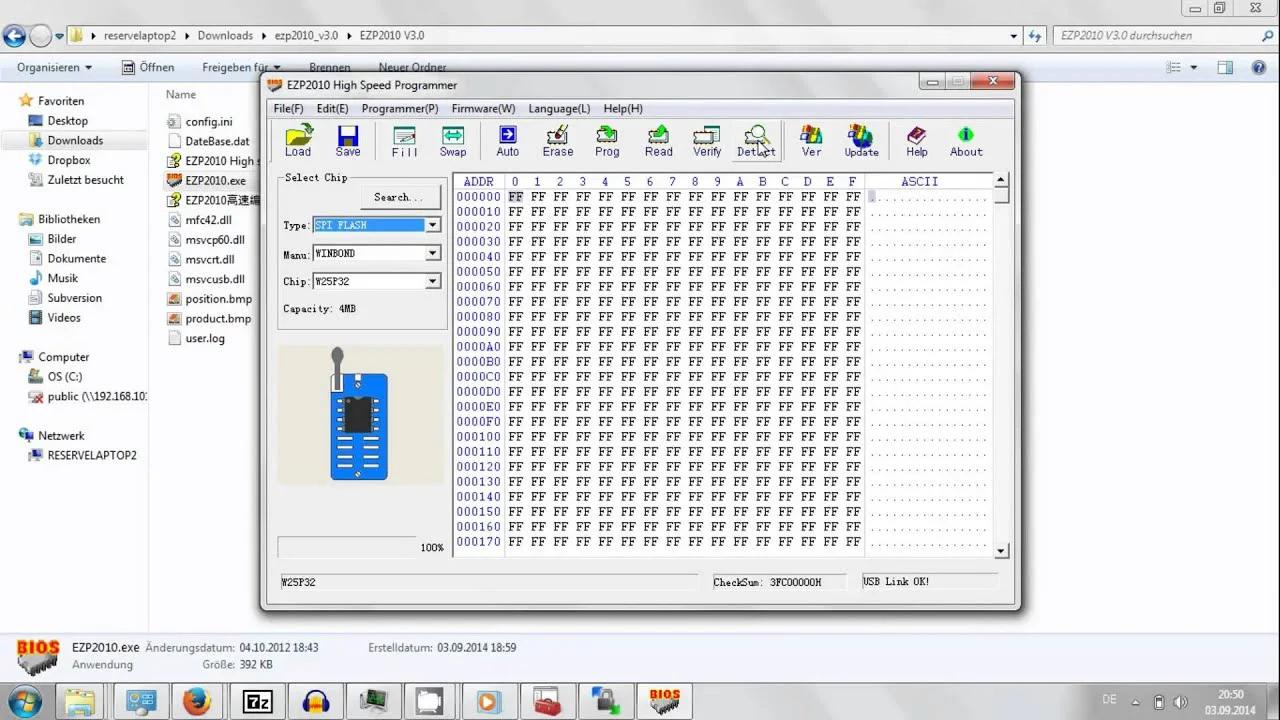 BitBastelei #113 - EZP2010 Universal EEPROM/Flash Programmer