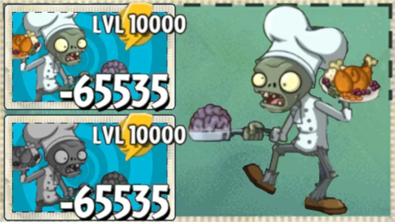 Plants vs Zombies 2 Food Fight Chefster Zombie Upgraded to Level 10000 ...