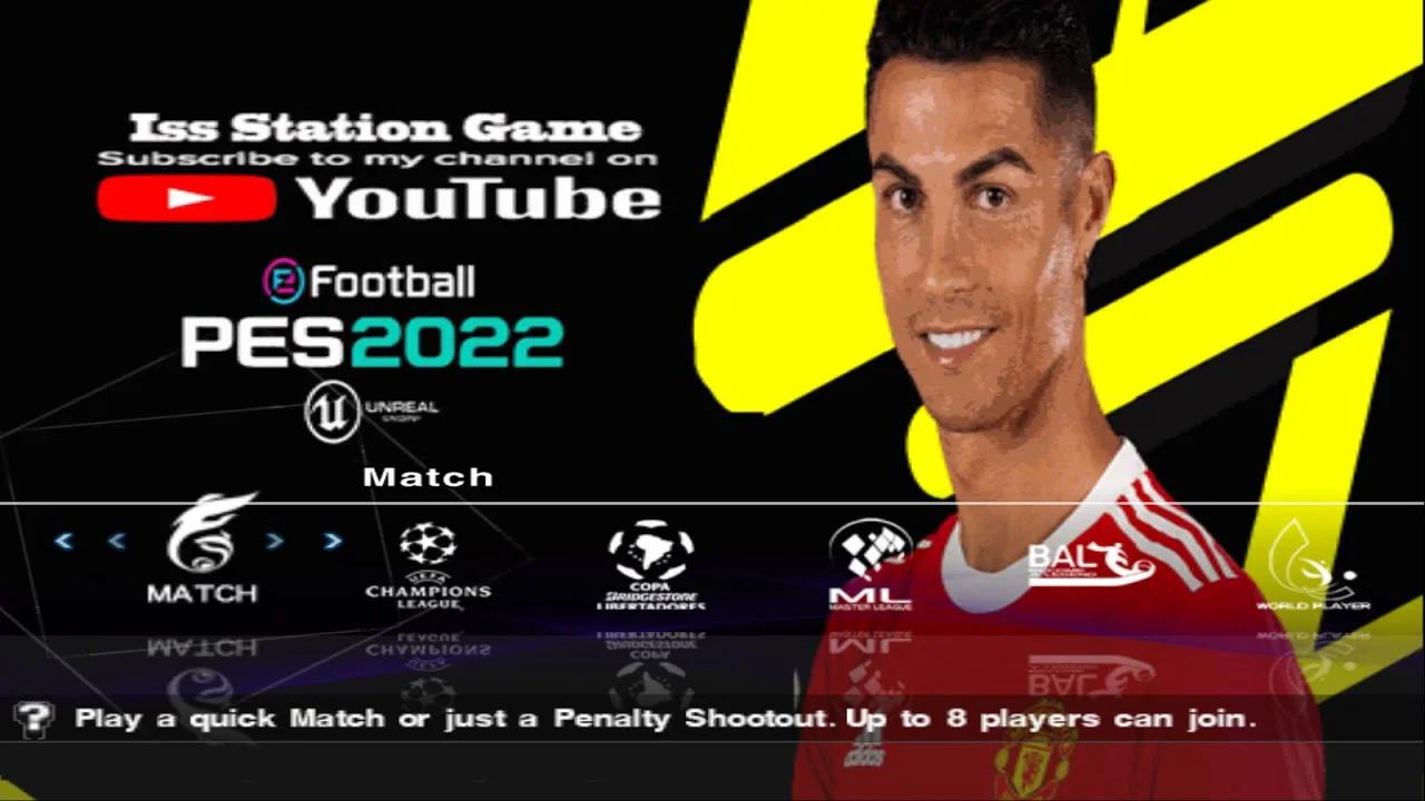 PES 2022 PS2 EUROPEU ATUALIZADO